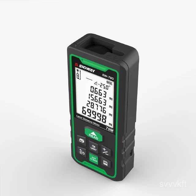 sndway digital laser distance meter with case green beam waterproof ...