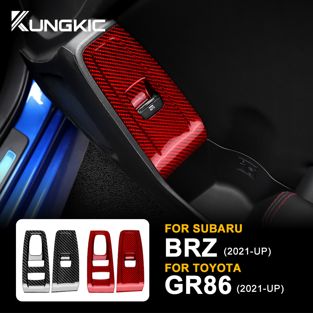 ♚Real Hard Carbon Fiber Interior Trim LHD For Subaru BRZ Toyota GR86 ...