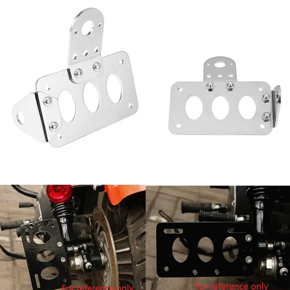 ️Motorcycle License Plate Side Mount Holder Bracket for Harley ...