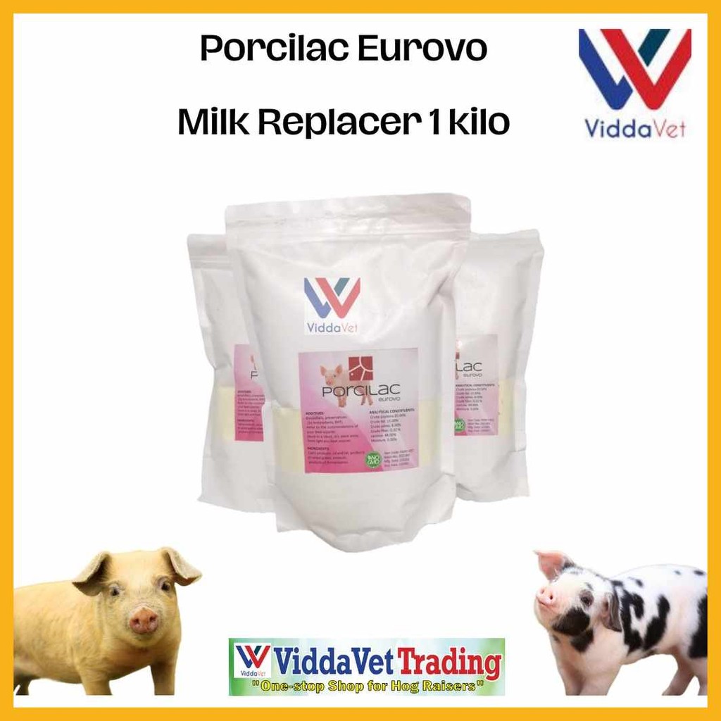 Porcilac;E+milk CQ+MB+eD+fK+ty+ui+jr+replacer for new born piglets ...