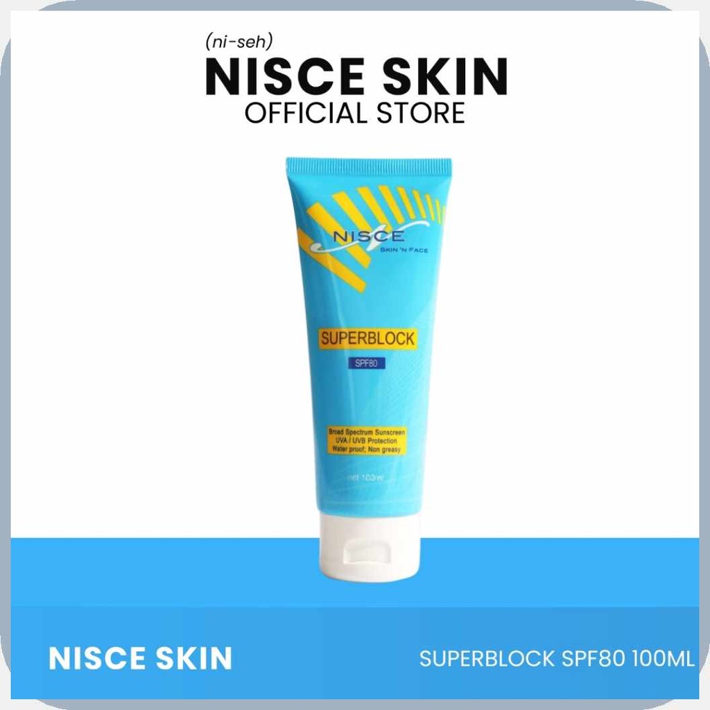 NISCE.m/SKINTSuperblockOSpfj80j100ml | Shopee Philippines