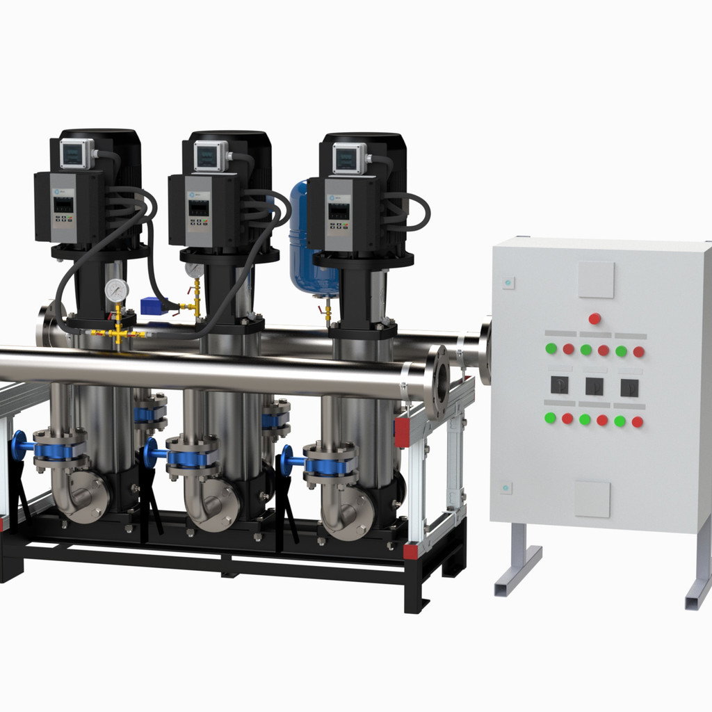 general complete motor control Cabinet Multi-pump communication VFD ...