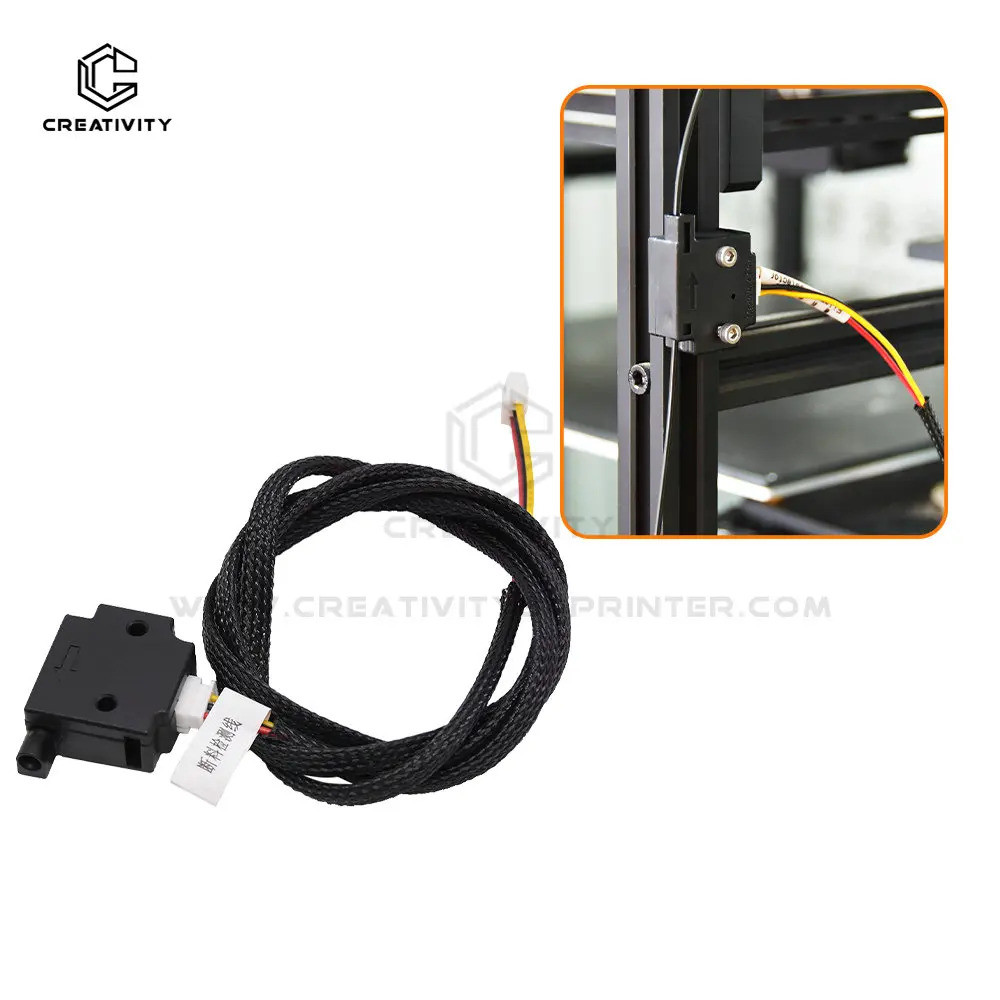 Filament Break Detection Module With 1M Cable Run-out Sensor Material Runout Detector For Ender3 ...
