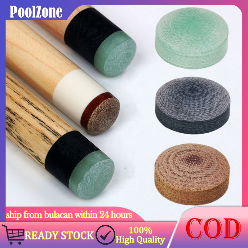 14mm Break Jump Tips for Billiard Pool Cue Fiber Tips Hardness ...