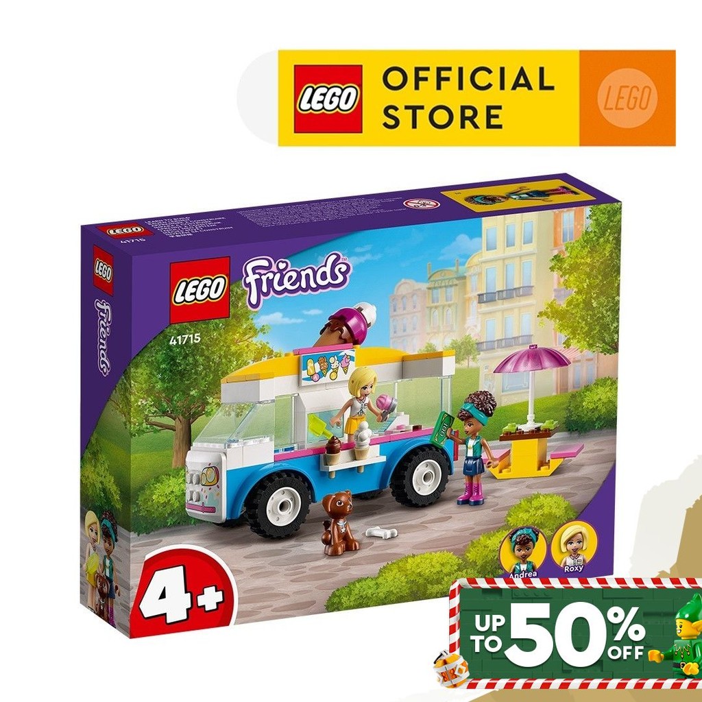 LEGO® Friends 41715 Ice-Cream Truck, Age 4+, Building Blocks, 2022 ...