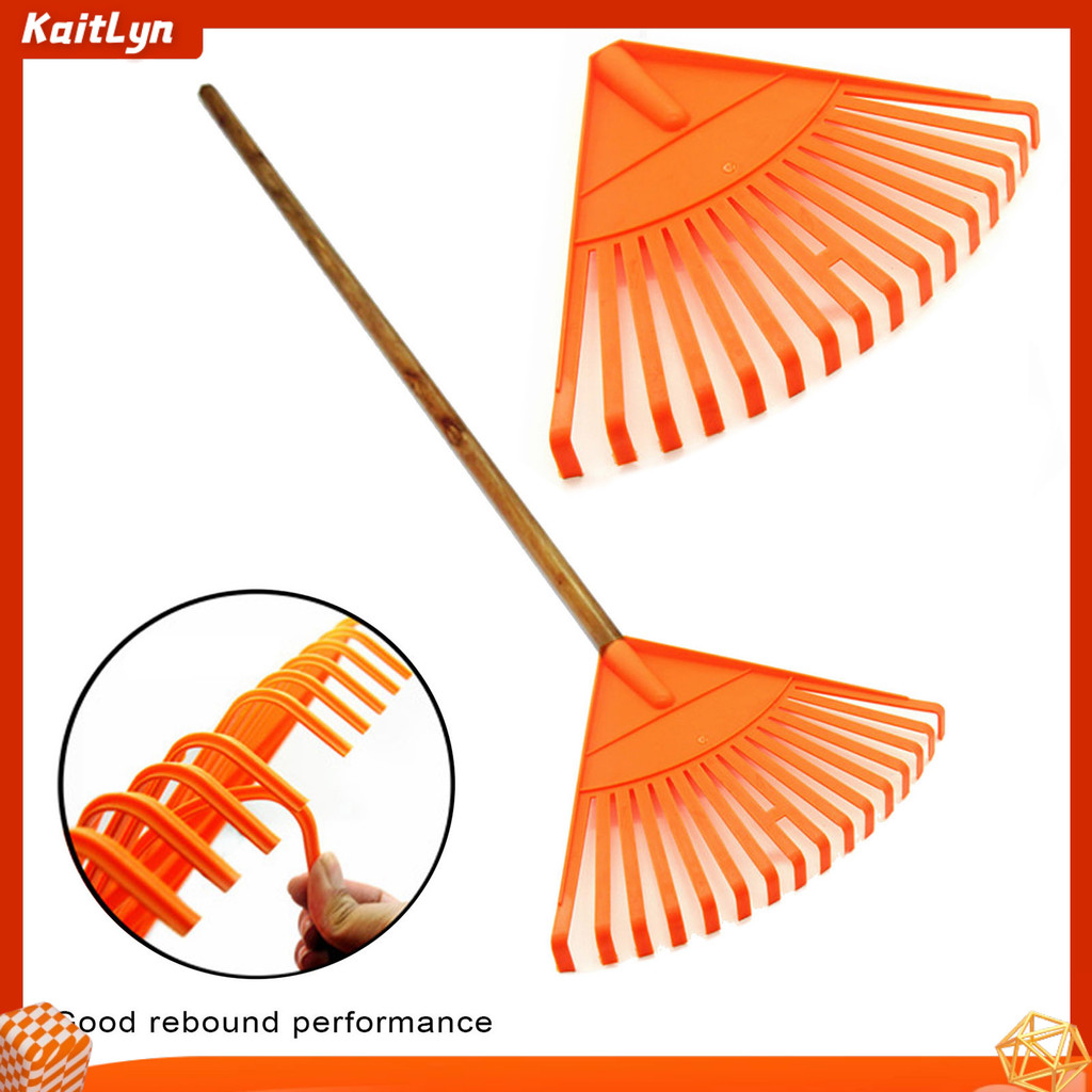 Garden Tool Grass Rake Adjustable Non-slip Garden Rake Easy Weed Puller ...