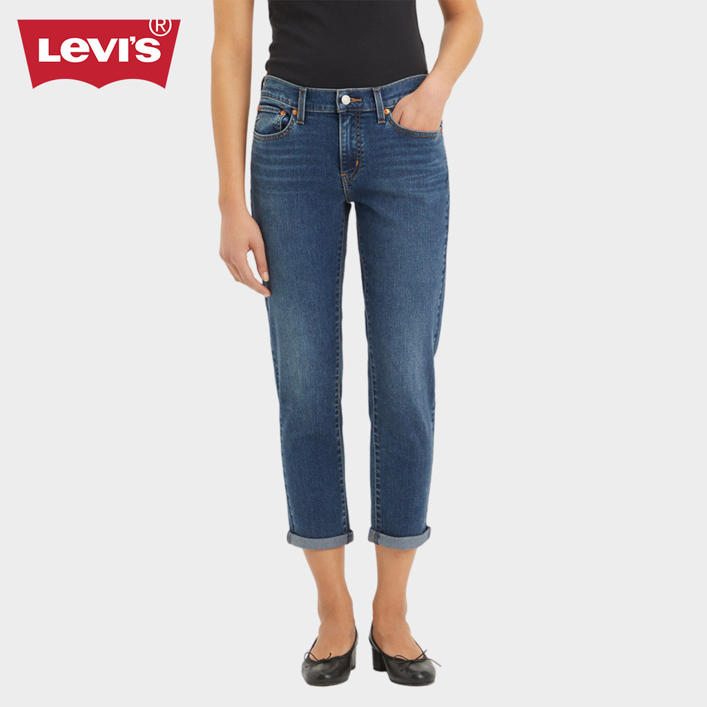 Levi's® Women's Mid-Rise Boyfriend Jeans 19887-0342 | Shopee Philippines