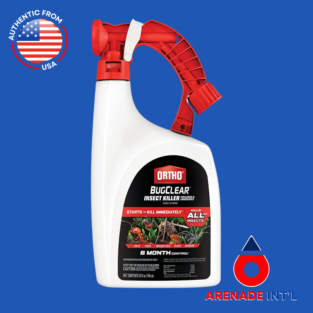 Ortho Bug Clear Insect Killer 6 Moths Control 32Oz / 946ml | Shopee ...