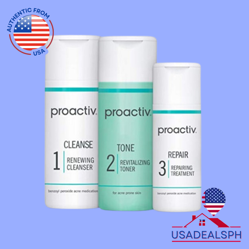 Proactiv 3 Step Acne Treatment System Starter Kit | Shopee Philippines