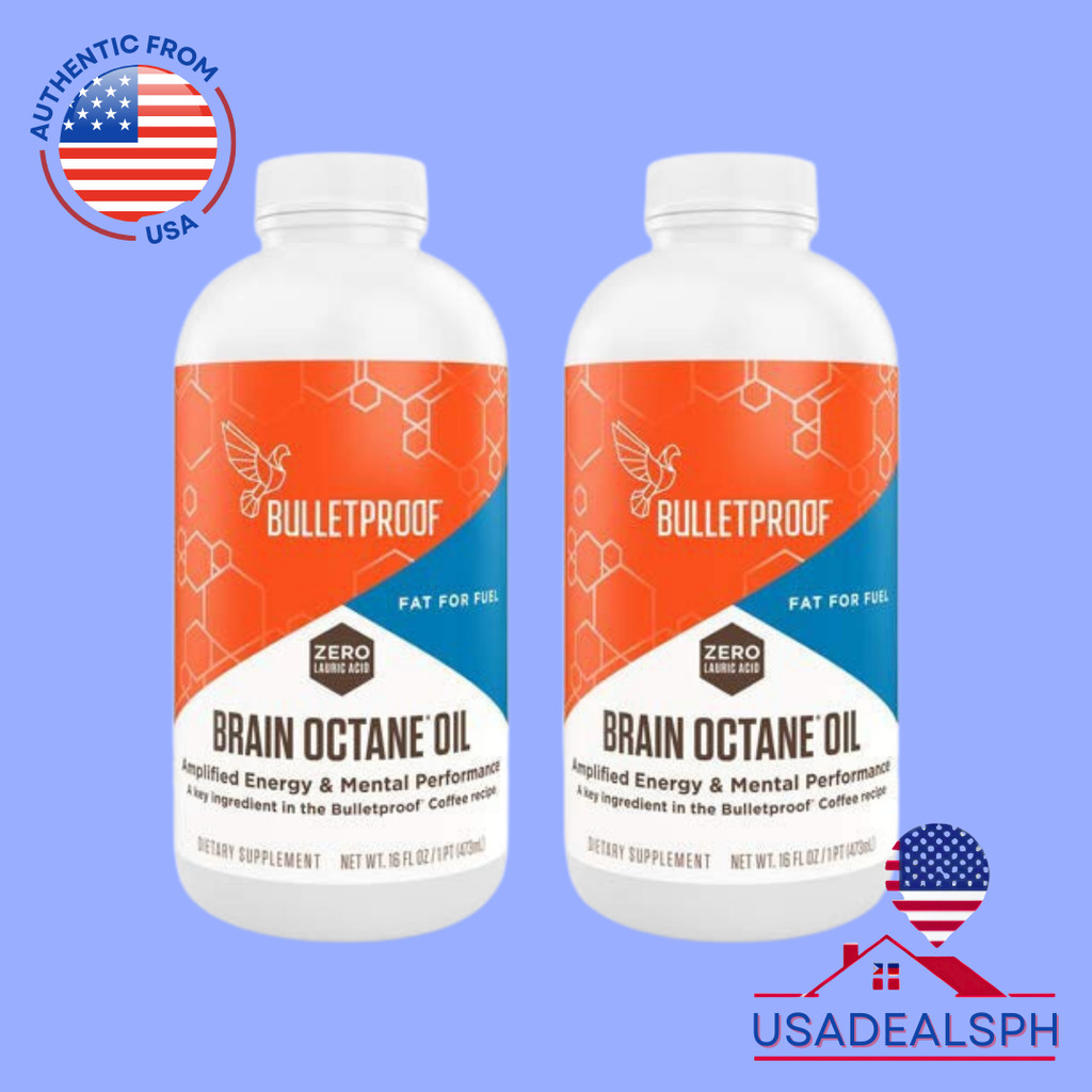 Bulletproof Brain Octane Oil - 16oz (2 Pack) | Shopee Philippines