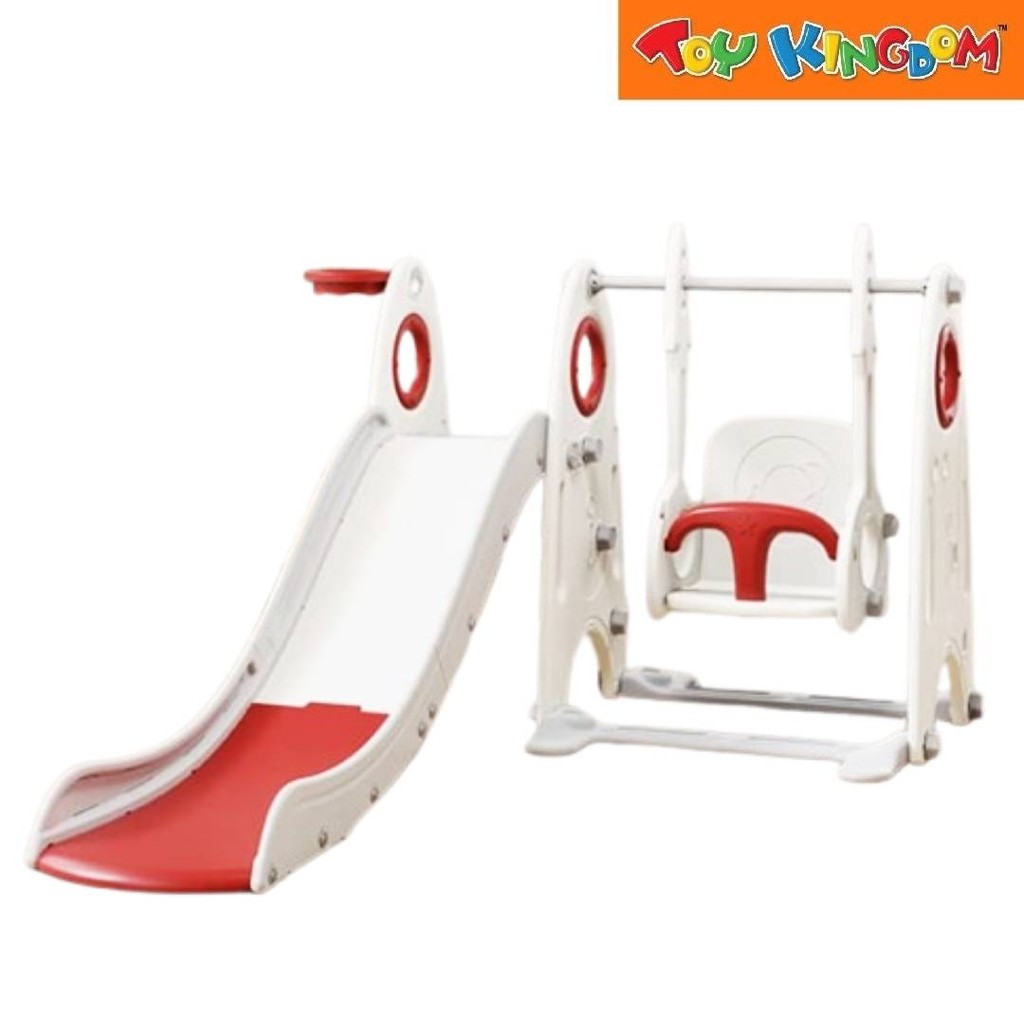 Hobby Tree Slide With Swing Red 3in1 Playset | Shopee Philippines