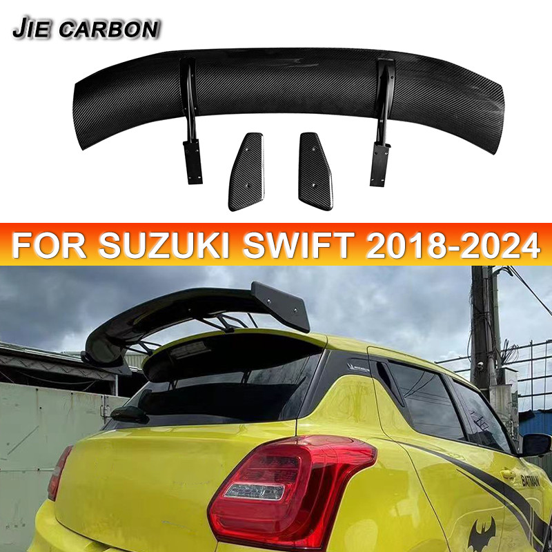 ♦For the 2017-2024 year Suzuki Swift Sport ZC33S true carbon fiber rear ...