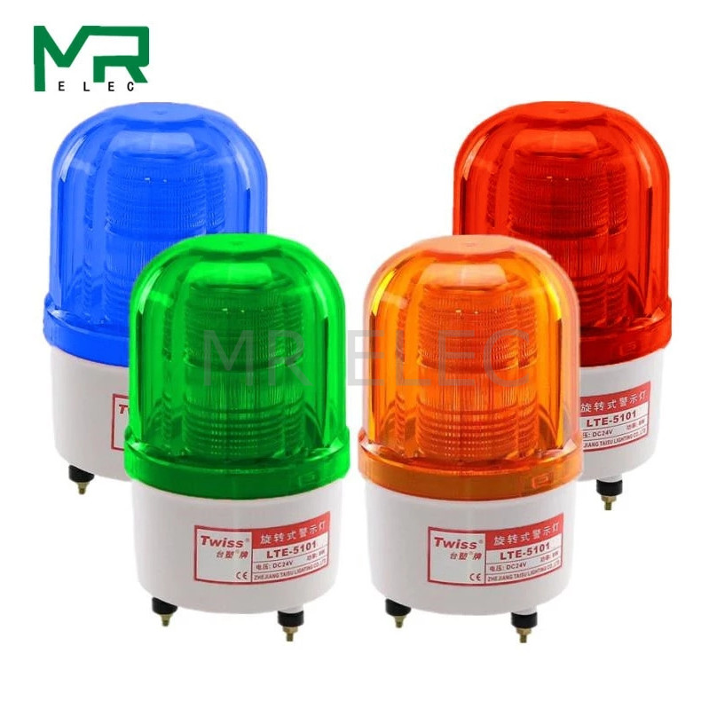 LTE-5101 LED Rotating rotary strobe Alarm Lamp light siren LED warning ...