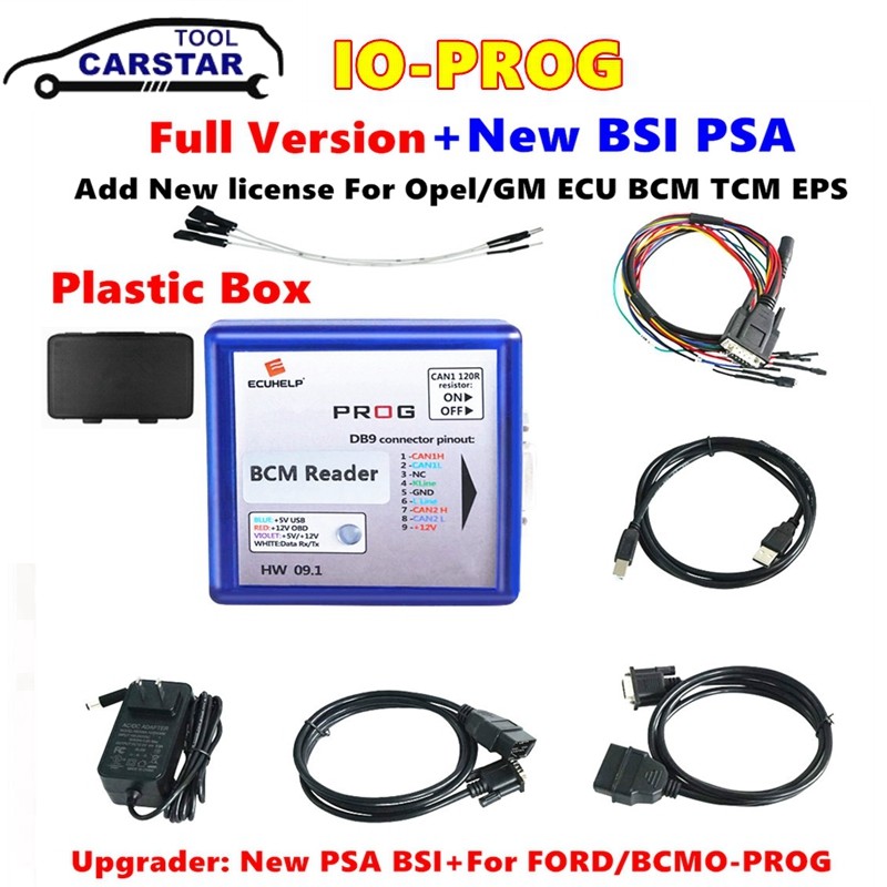 Newest Io Prog Ecu Programmer Bd9 Pinout Io Terminal Io Prog Hw 091 K Line Can Multitool For