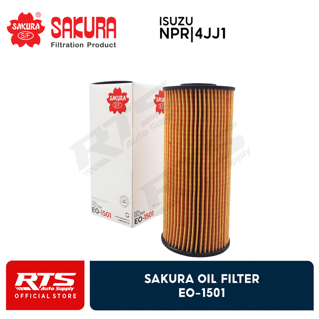 Sakura Oil Filter for Isuzu NPR/4JJ1 EO1501 ( 1 Pc ) | Shopee Philippines