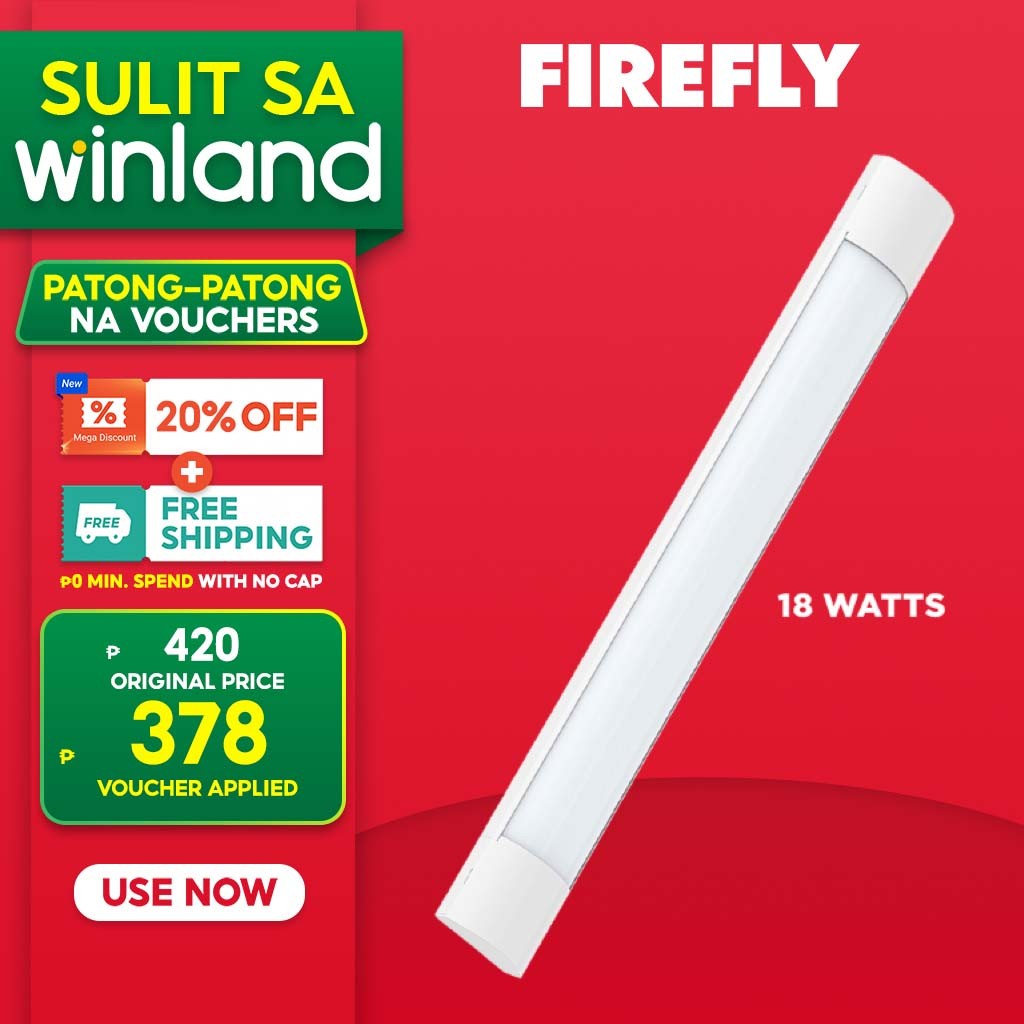 Firefly by Winland Basic Series Cabinet Lamp LED Batten 18W Daylight ...