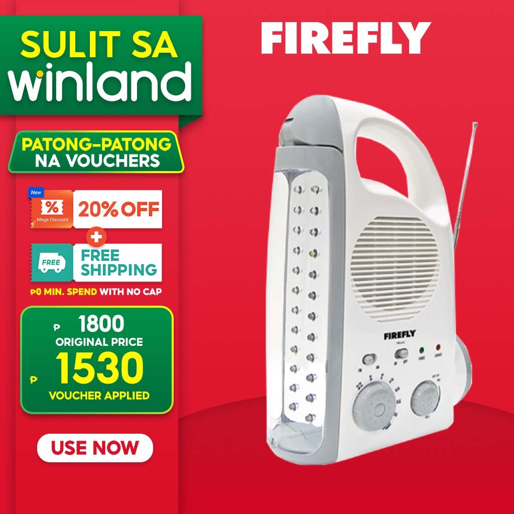 Firefly by Winland 31 LED Multi-function Desk Lamp Rechargeable ...