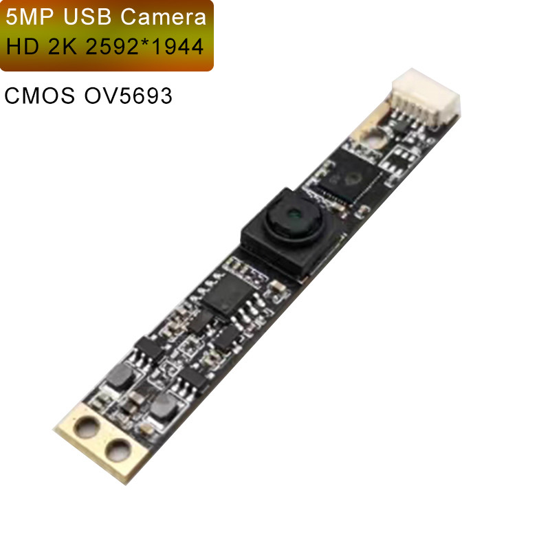 ♀HD 2K Long Bar Camera Module CMOS OV5693 USB2.0 UVC OTG Plug and Play ...