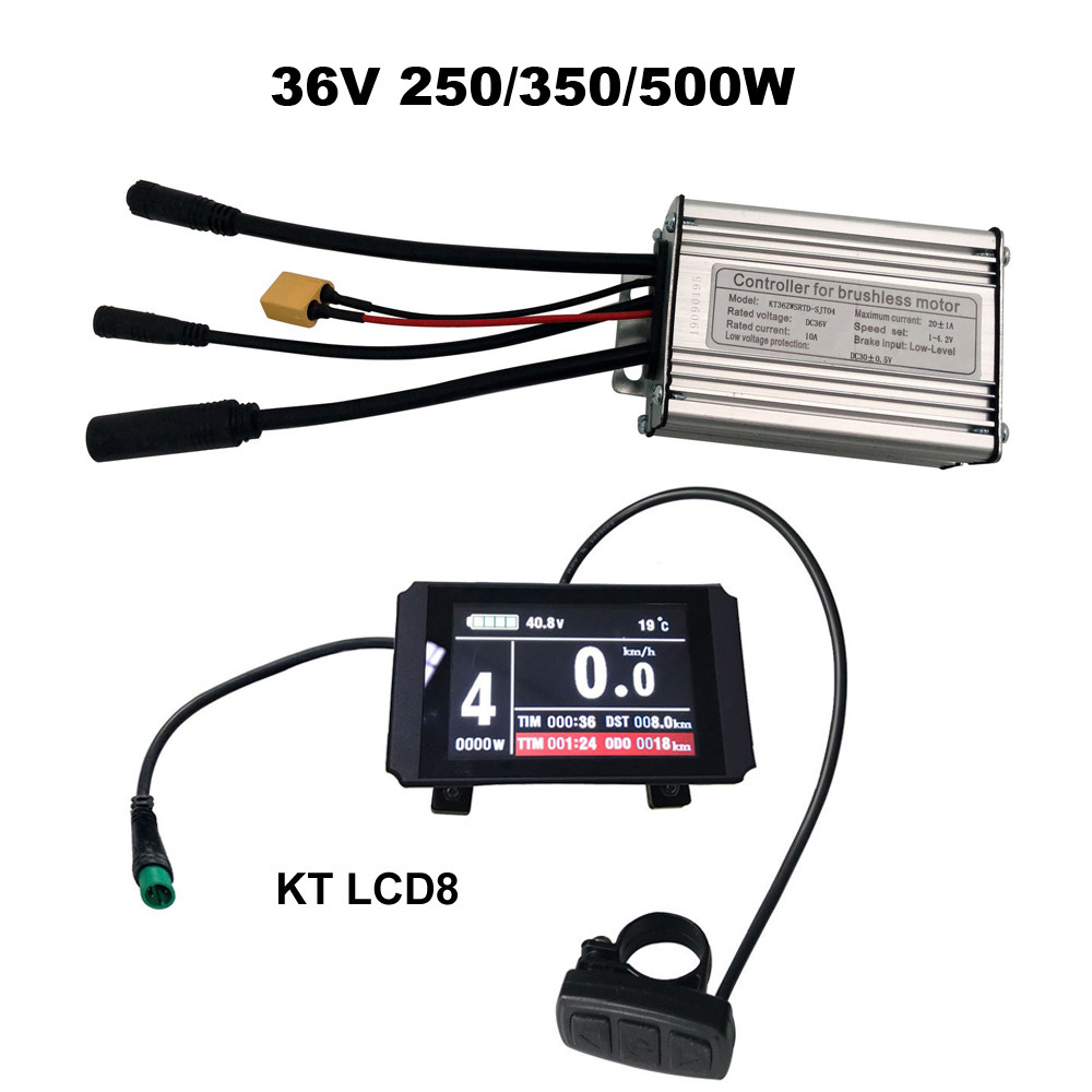 ⊰Ebike 36V 250/350W 500W Brushless gear Dual mode 6 Mosfet Controller ...