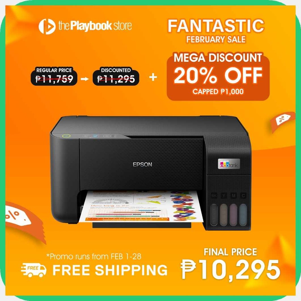 Epson(J&EcoTank/cw?L3250*H?A4*K?Wi-Fi*H?All-in-One*I@Ink+U@Tank+a@Printer | Shopee Philippines