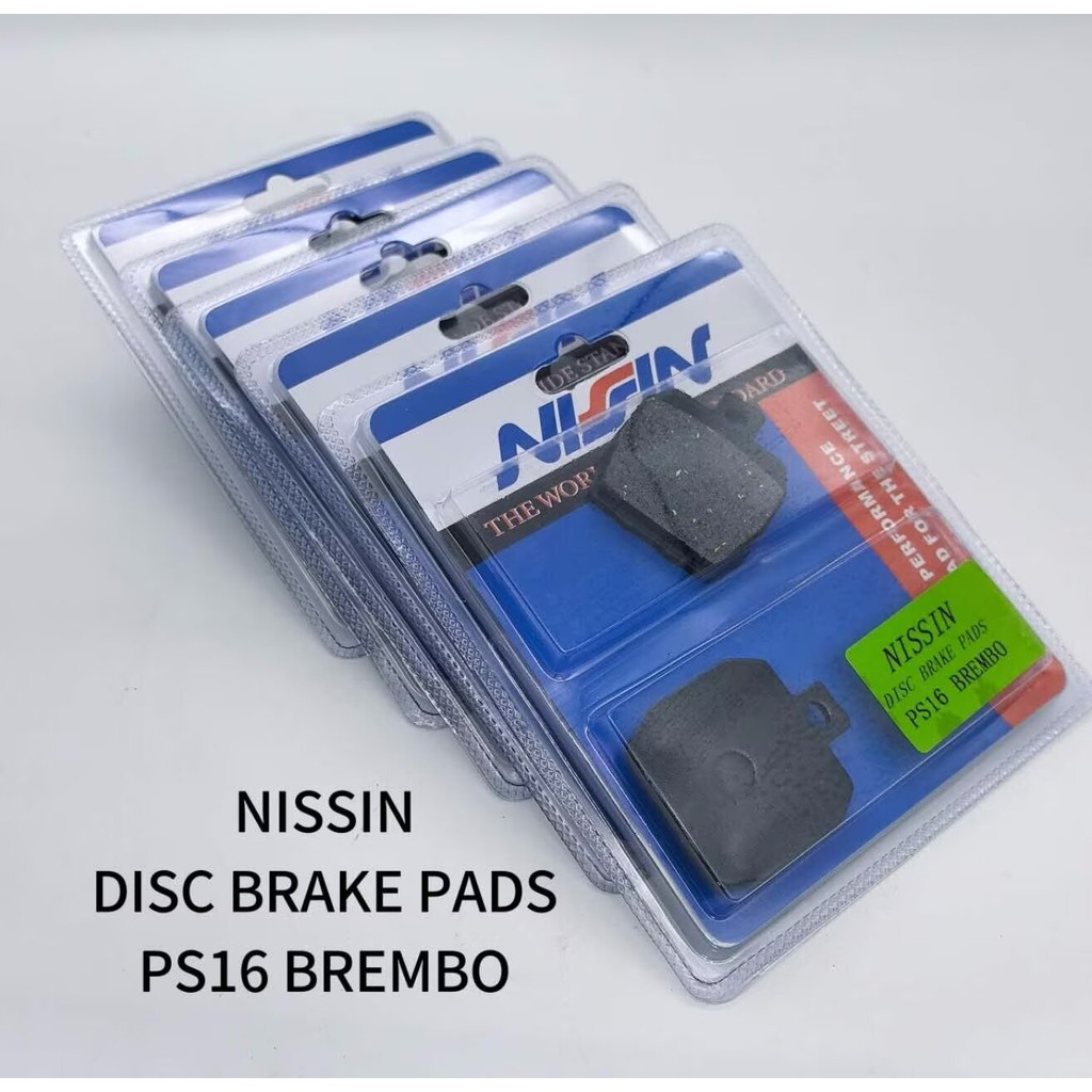 nissin`brake`pad`motorcyclE`PS16 BReMBO | Shopee Philippines