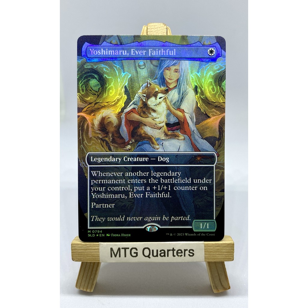 Pr0xy Card - Yoshimaru, Ever Faithful (Borderless Foil) | Secret Lair ...