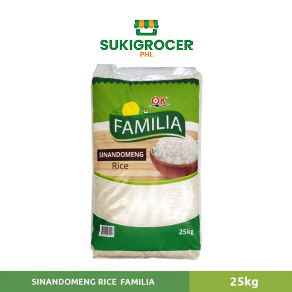 Sinandomeng Rice Familia 25kg | Shopee Philippines