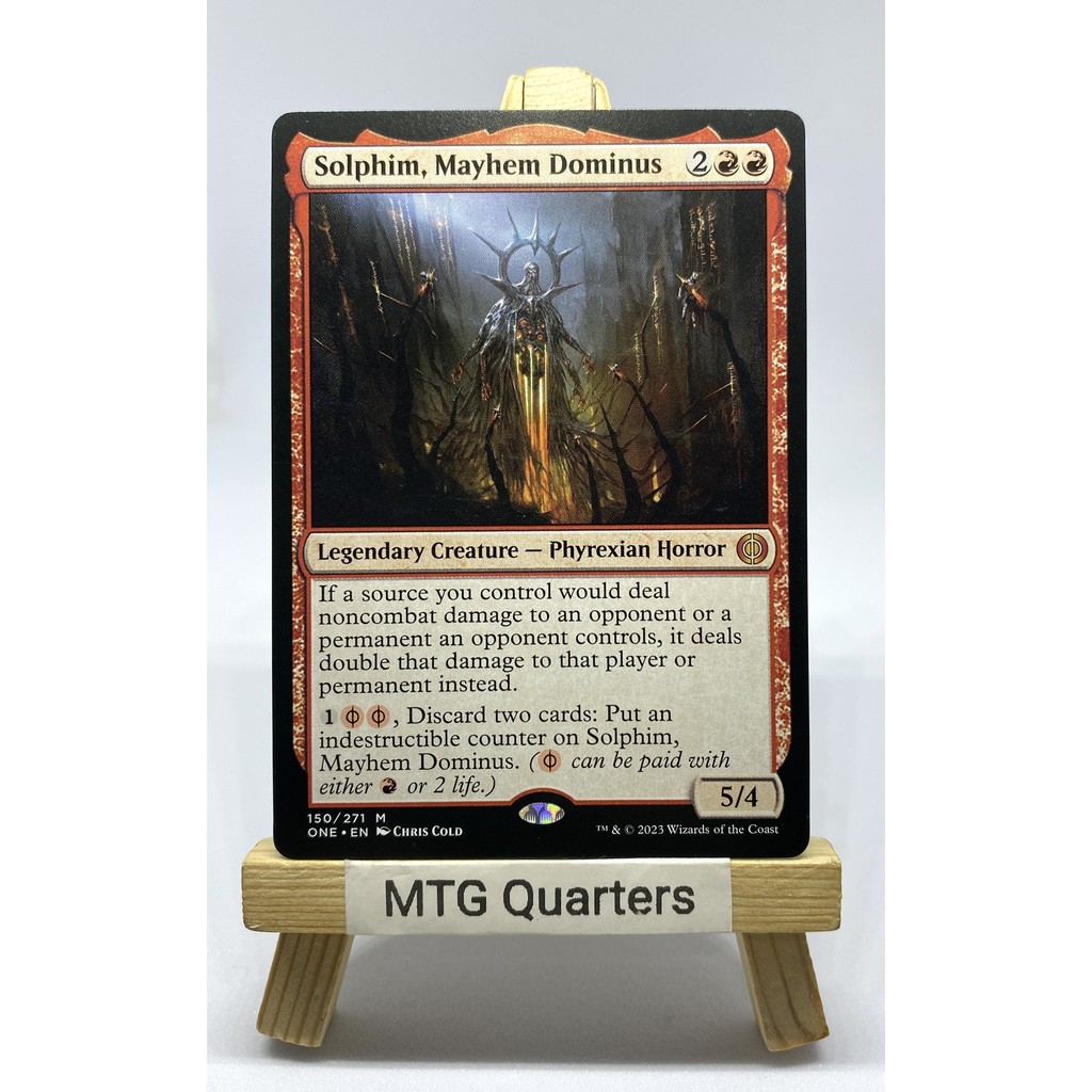 Pr0xy Card - Solphim, Mayhem Dominus | Phyrexia: All Will Be One (ONE ...