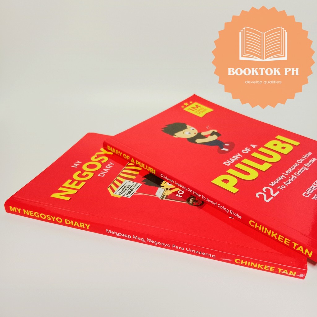 BUNDLE: My Negosyo Diary & Diary of a Pulubi by Chinkee Tan | Booktok Ph | Shopee Philippines
