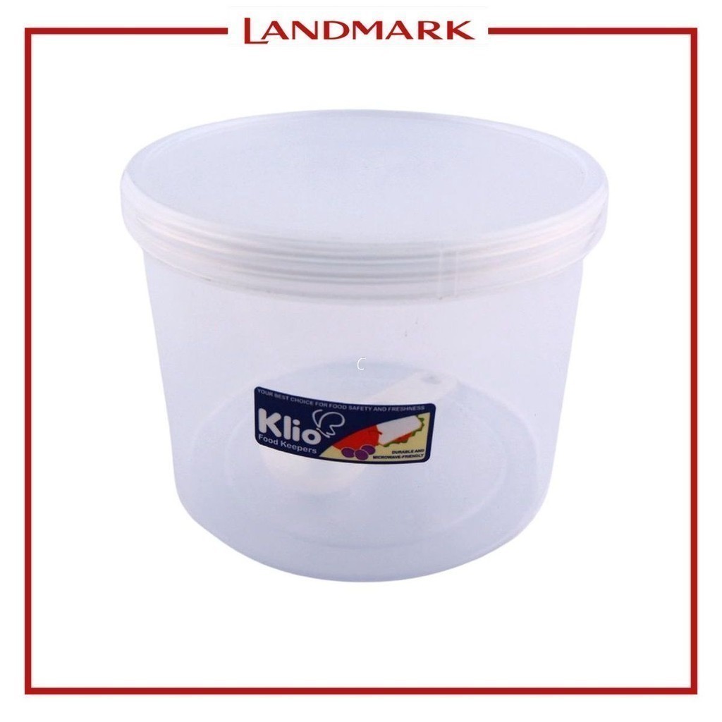Klio Round Canister 900ml With Scooper | Shopee Philippines
