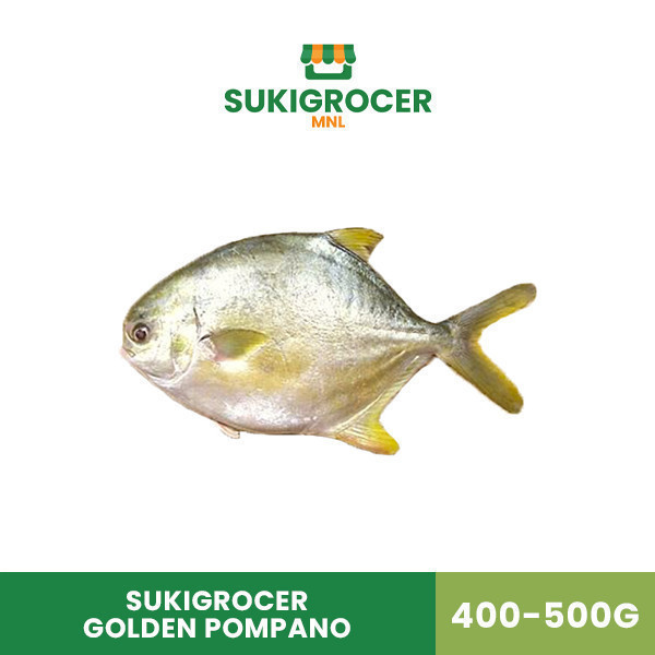 SukiGrocer Golden Pompano 400-500g | Shopee Philippines