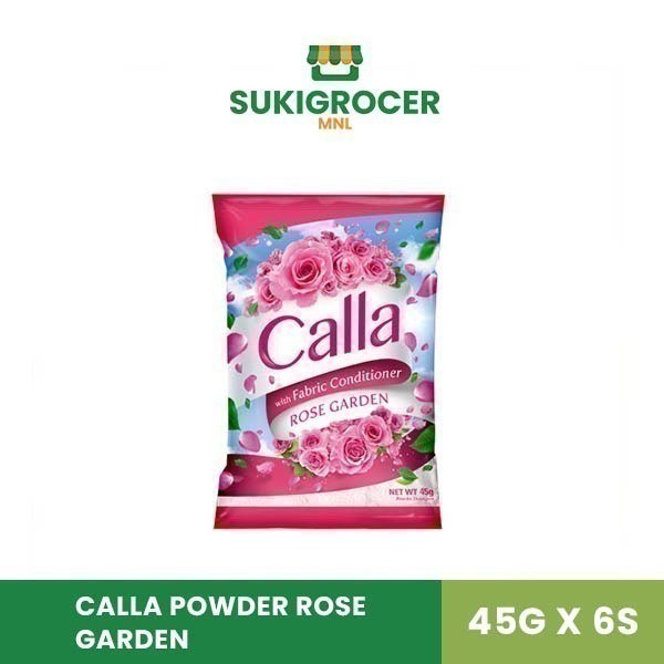 CALLA Powder Rose Garden 45g X 6s | Shopee Philippines