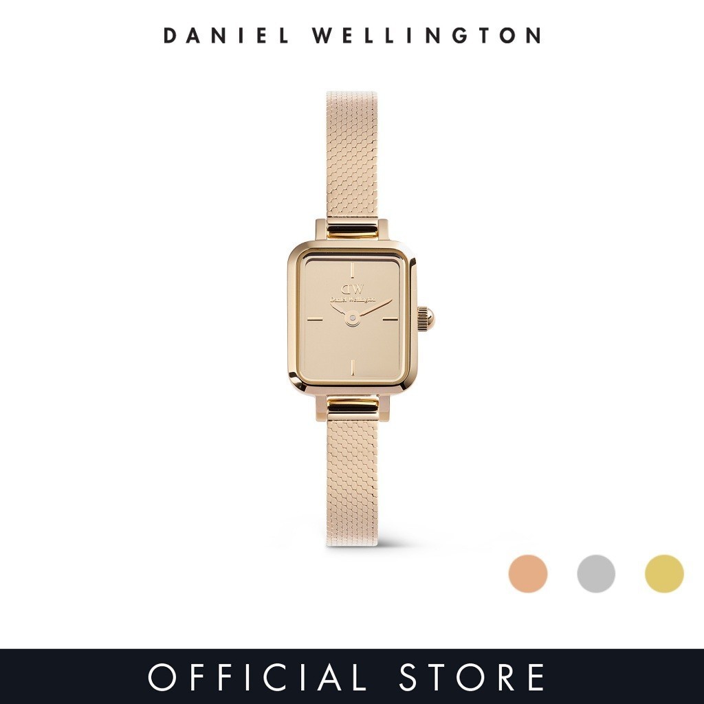Daniel Wellington Quadro Mini Reflection Rose Gold / Silver / Gold ...