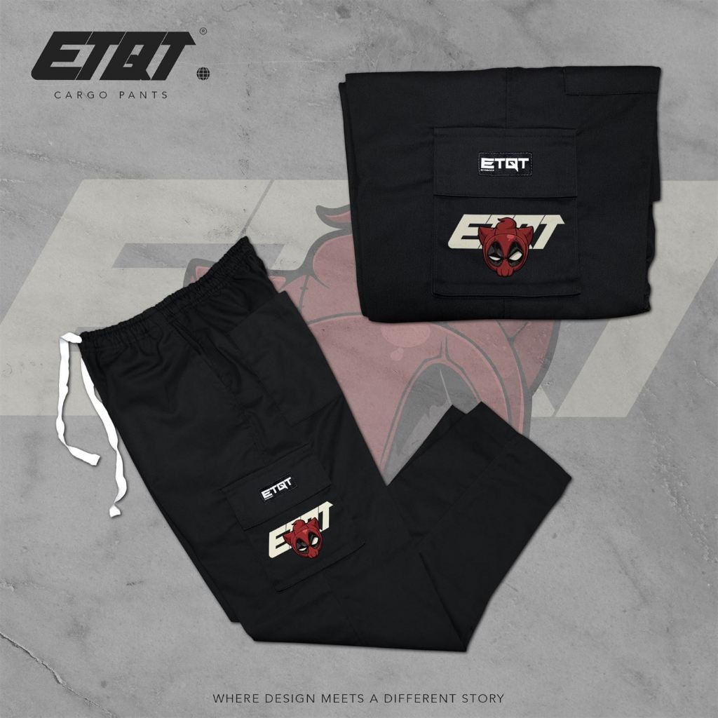 GooFee - ETQT WorldWide - Unisex - Cargo Pants - Nekuro - Marvel - Deadpool | Shopee Philippines