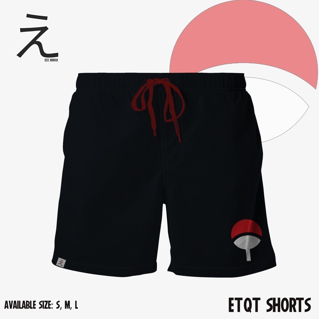 GooFee - ETQT WorldWide - Unisex - Classic Shorts - Naruto - Uchiha Logo | Shopee Philippines