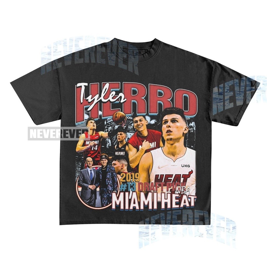 Tyler Herro Shirt | Basketball Player MVP Slam Dunk 90s retro | Bootleg ...