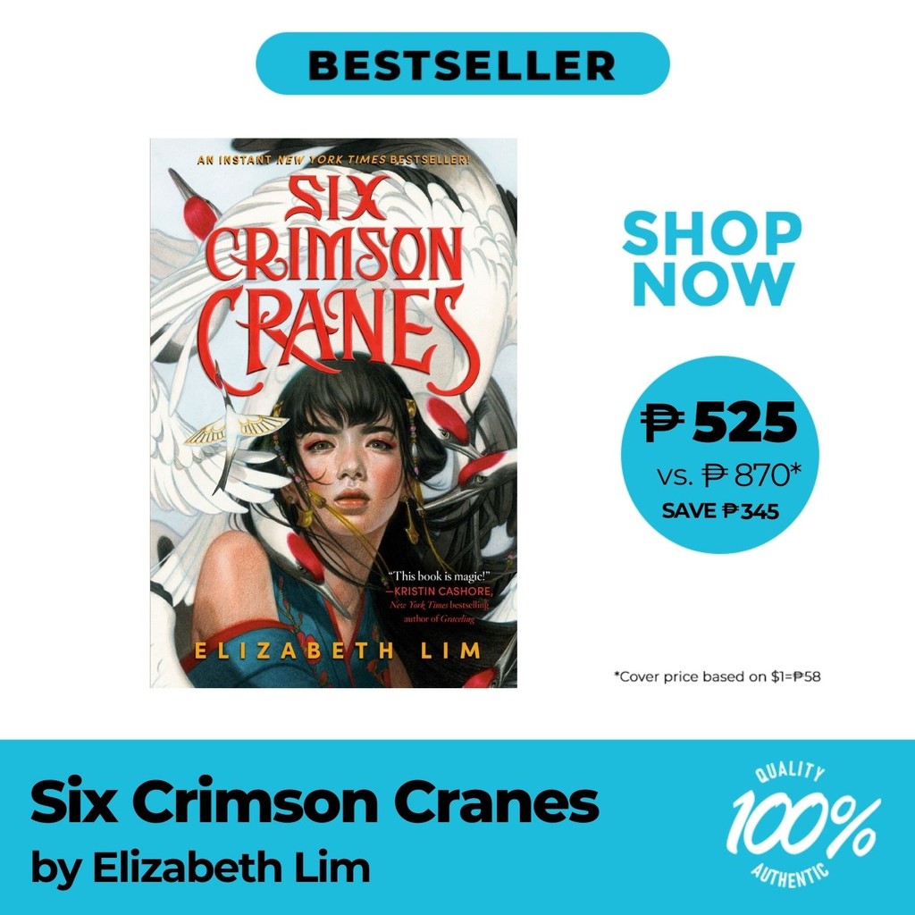 Six Crimson Cranes by Elizabeth Lim Trade Paperback - Teens - Sci-Fi ...