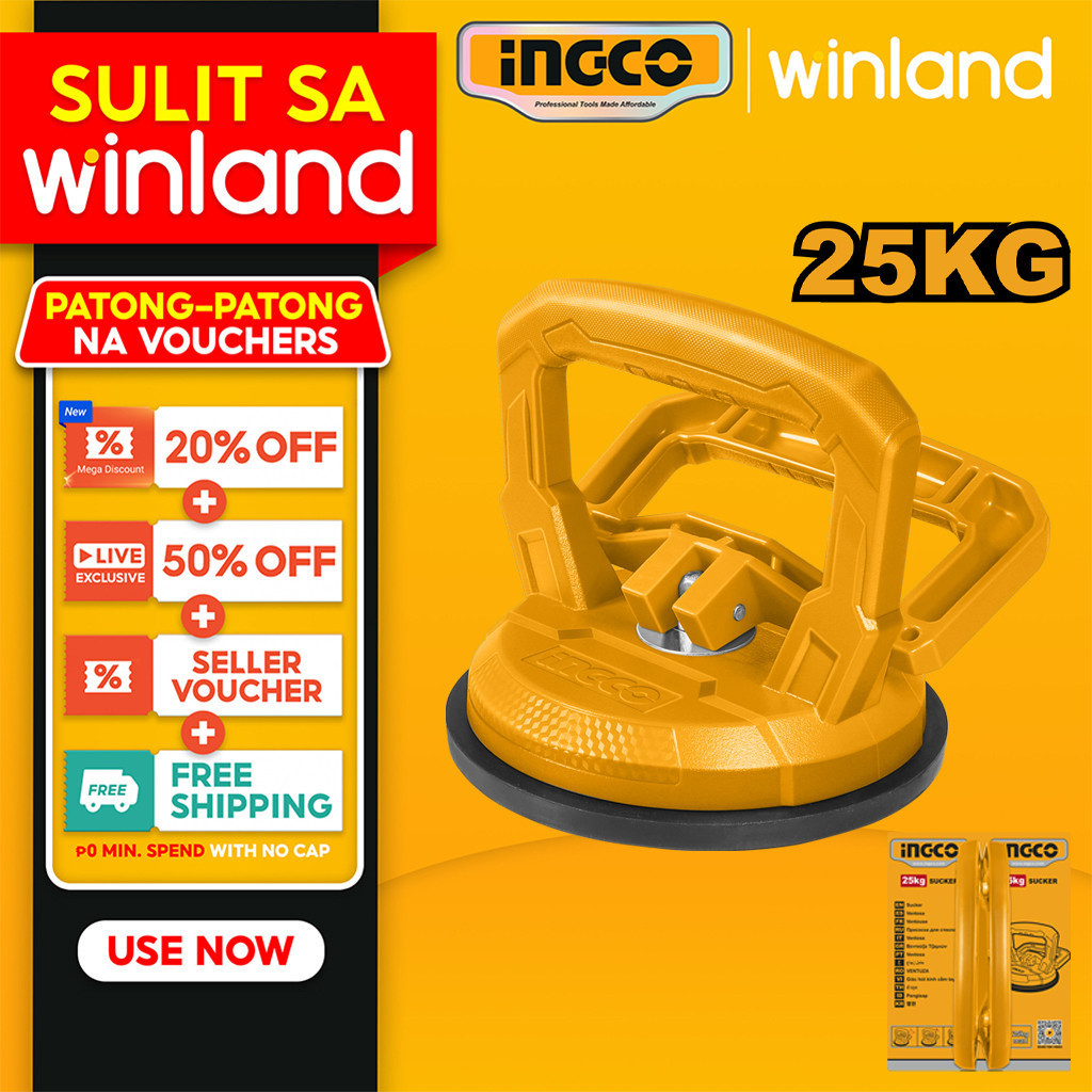 Ingco by Winland LCD Glass Sucker Suction 115mm with Maximum Pull of ...