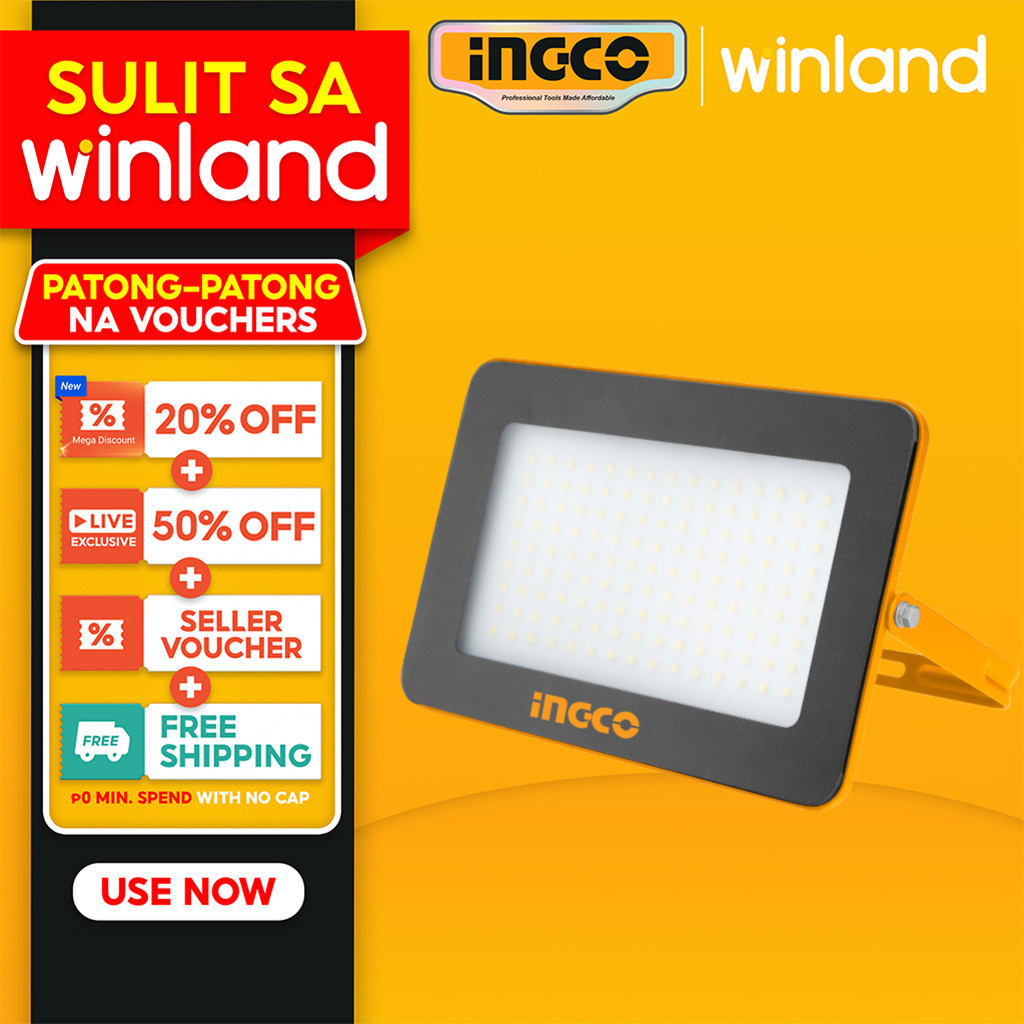Ingco by Winland LED Flood Light Flashlight 30W HLFL3301 ING-HT ...