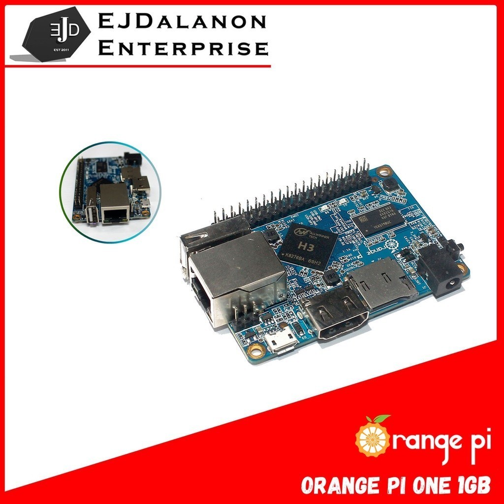 Orange Pi One H3 Quad-Core Cortex-A7 H.265 Hevc 4K | EJ Dalanon ...
