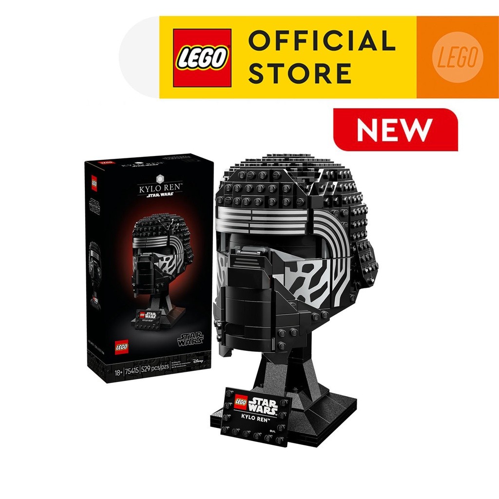 LEGO® Star Wars™️ 75415 Kylo Ren™ Helmet, Age 18+, Building Blocks ...