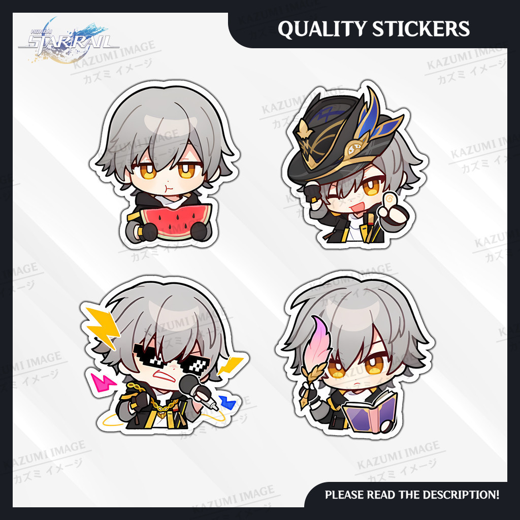 Caelus | Trailblazer - Honkai: Star Rail Emoji Stickers | Shopee ...