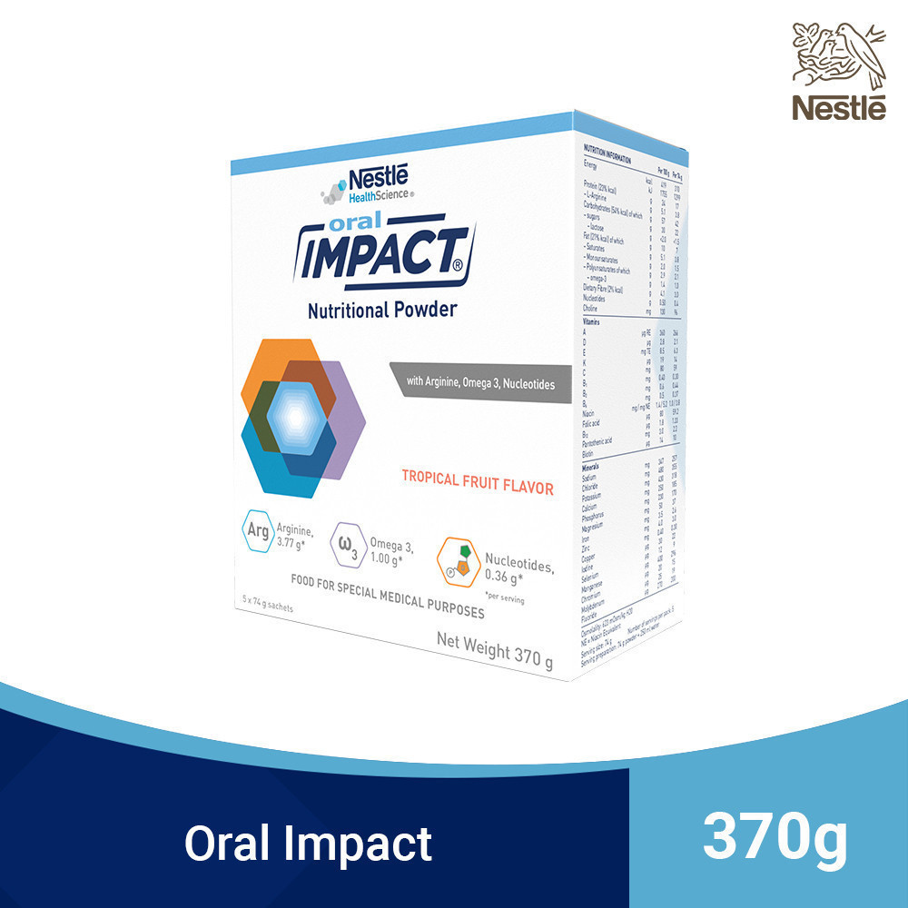 Oral Impact Nutritional Powder 370g | Shopee Philippines