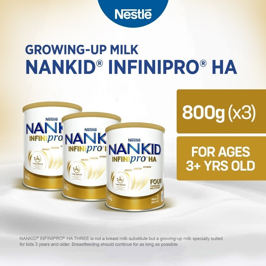 NANKID INFINIPRO HA Four Growing-Up Milk Powder for Children 3+ Years ...