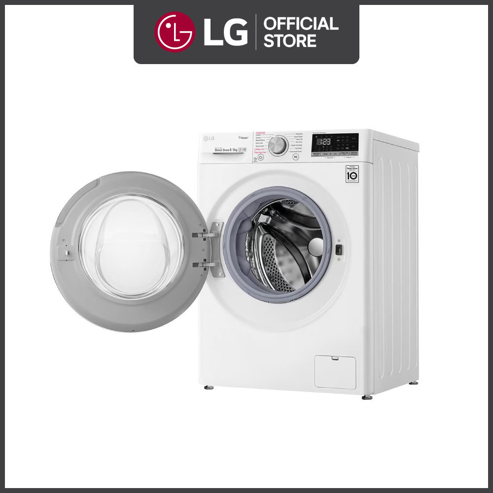 LG Washing Machine - 8/5KG Front Load Combo Washer Dryer with AIDD ...