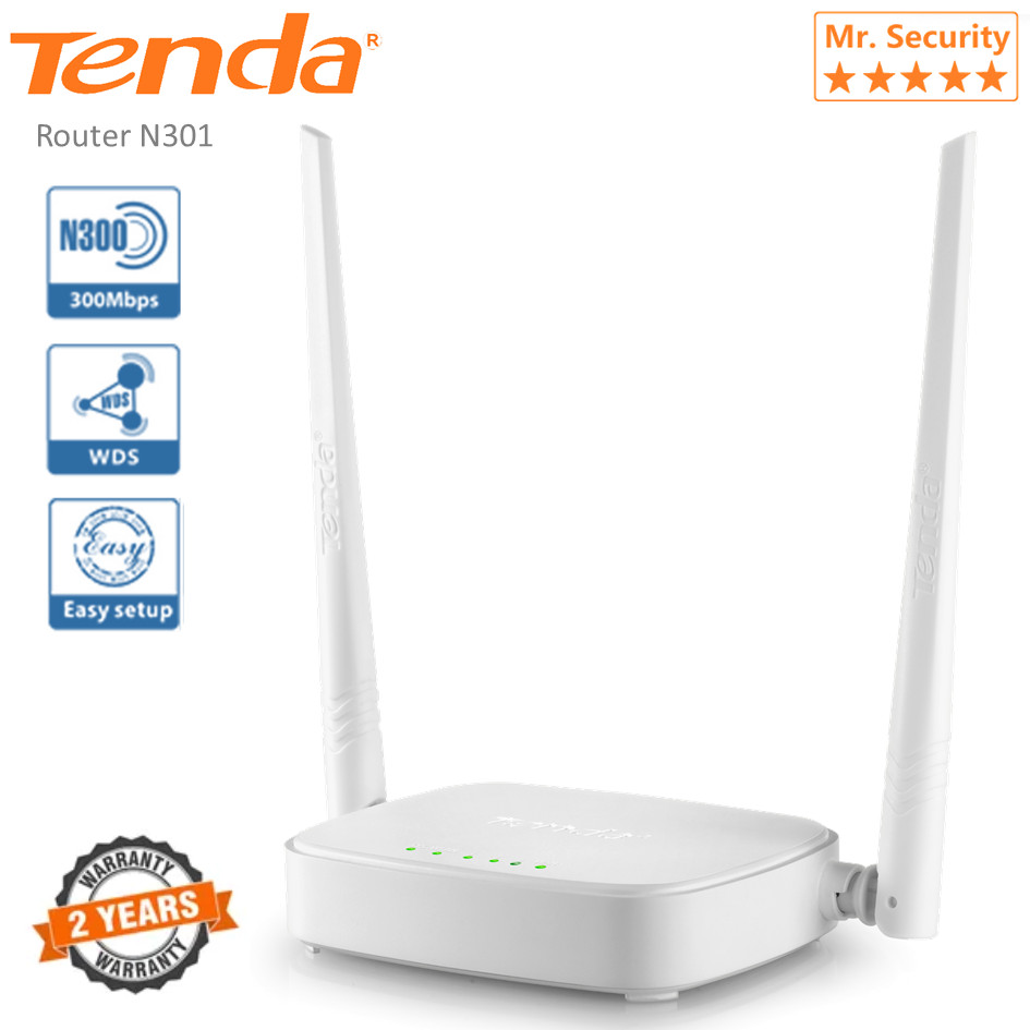 Tenda N301 300Mbps Easy Setup WiFi Router | Shopee Philippines