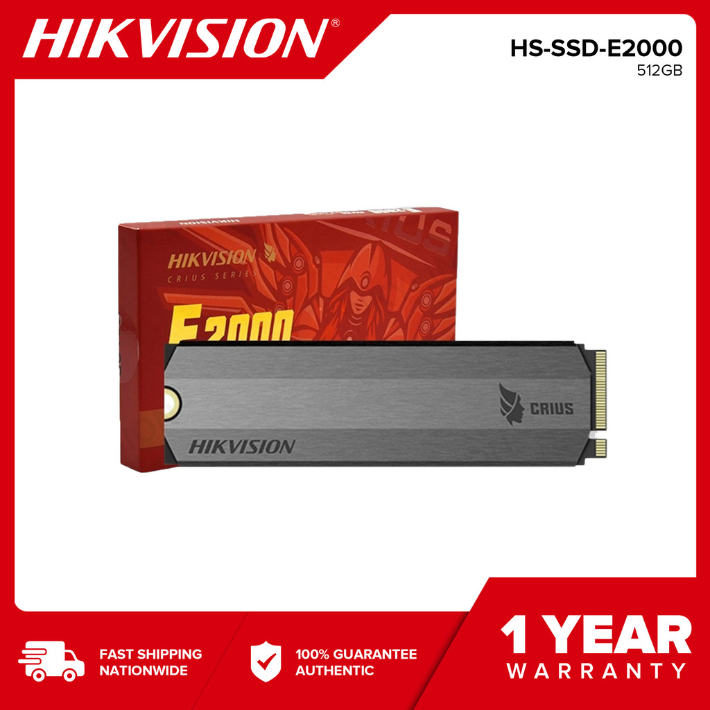Hikvision HS-SSD-E2000 Crius Series Gen.3*4 M.2 PCIe SSD Solid State Drive | Shopee Philippines