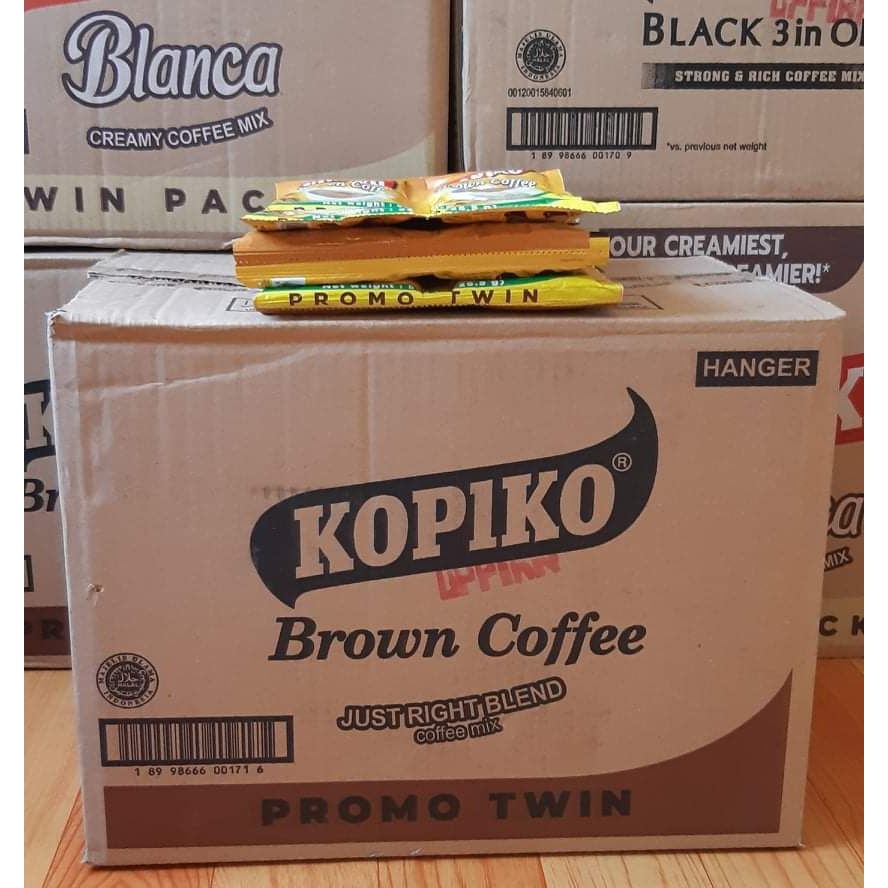 SOLD PER BOX - Authentic KOPIKO 3 in 1 Coffee Twin Pack 120 pieces (12 ...