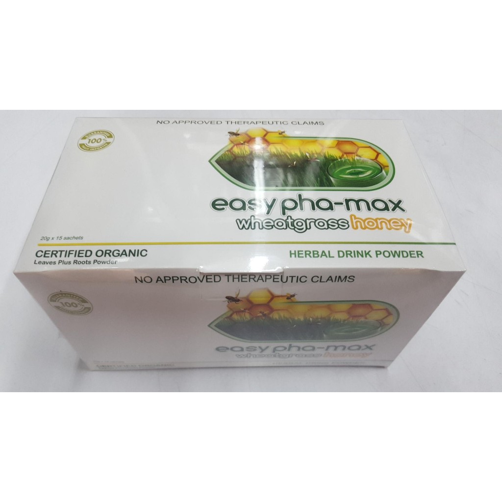 Easy Pha-Max Wheatgrass Honey 20g x 15s | Shopee Philippines