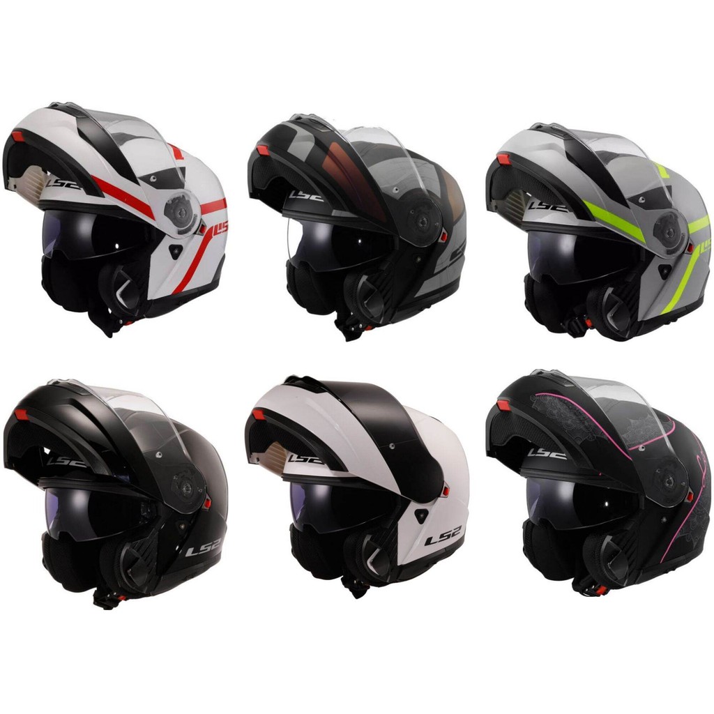 LS2 STROBE II FF325 MODULAR HELMET | Shopee Philippines